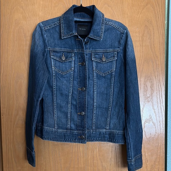 The Limited | Jackets & Coats | The Limited Blue Jean Jacket With ...